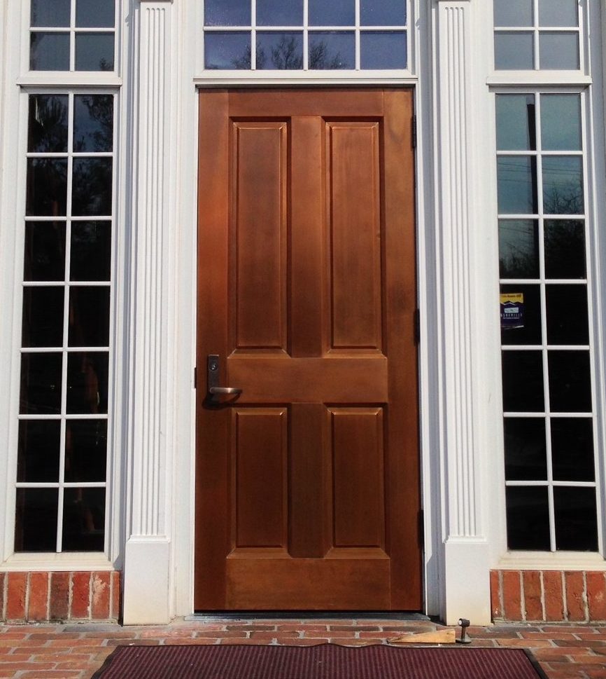 Copper-Clad 4-Panel Door for Extreme Sun Exposure | Architectural ...