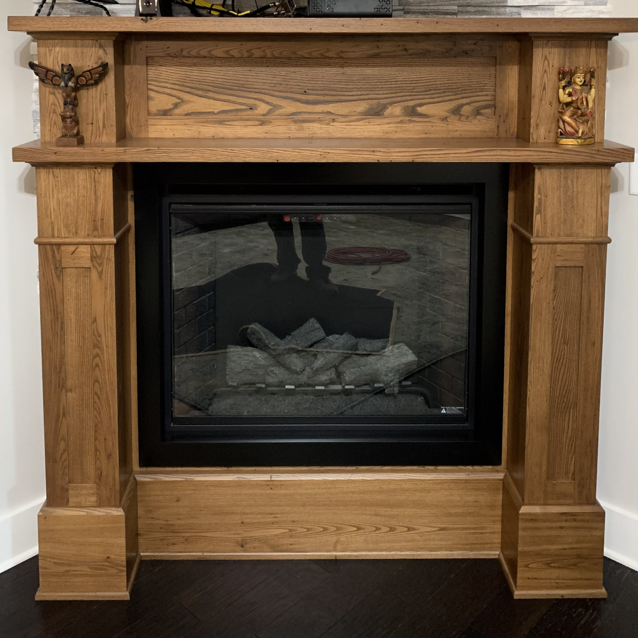 Fireplace Surround | Architectural Woodcraft | Asheville Custom ...