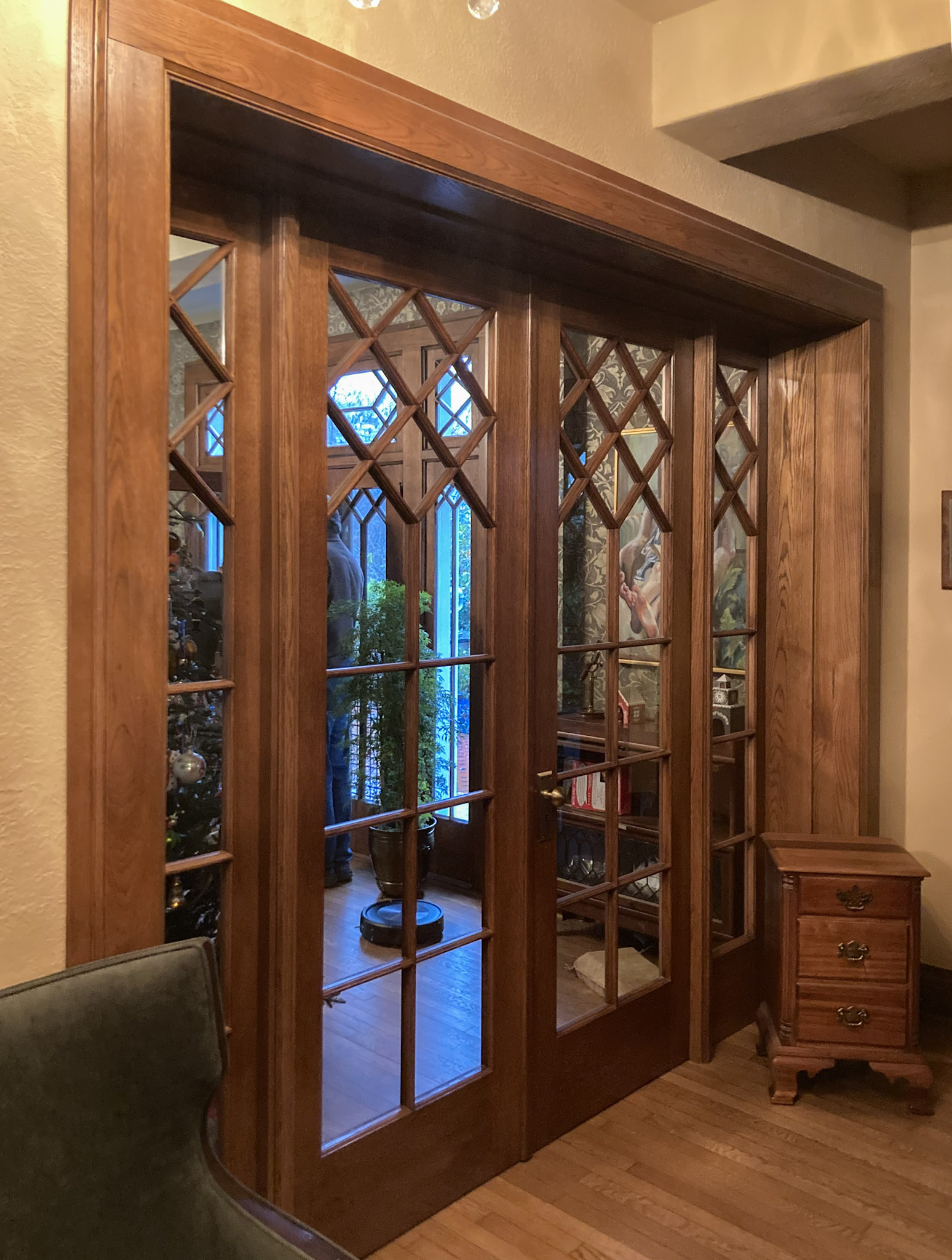 Arts and Crafts Doors with Diamond Upper Panels | Architectural ...